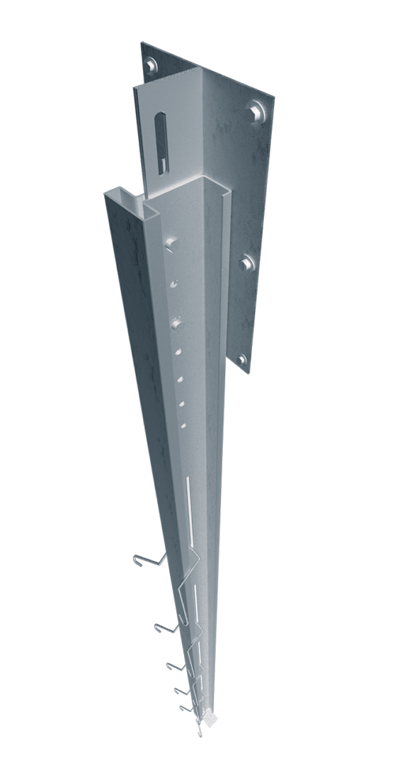 Windpost - Geopost® - Steel for Bricks